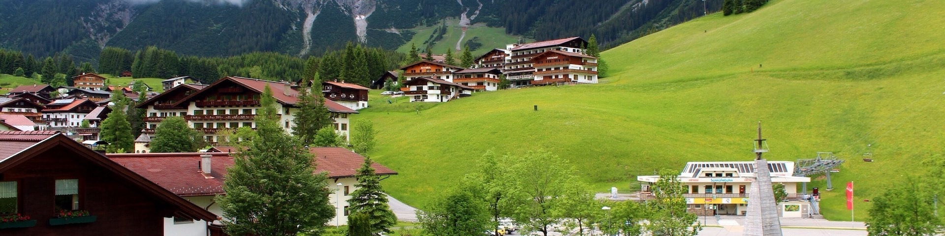 Pretty town close to Bichlbach