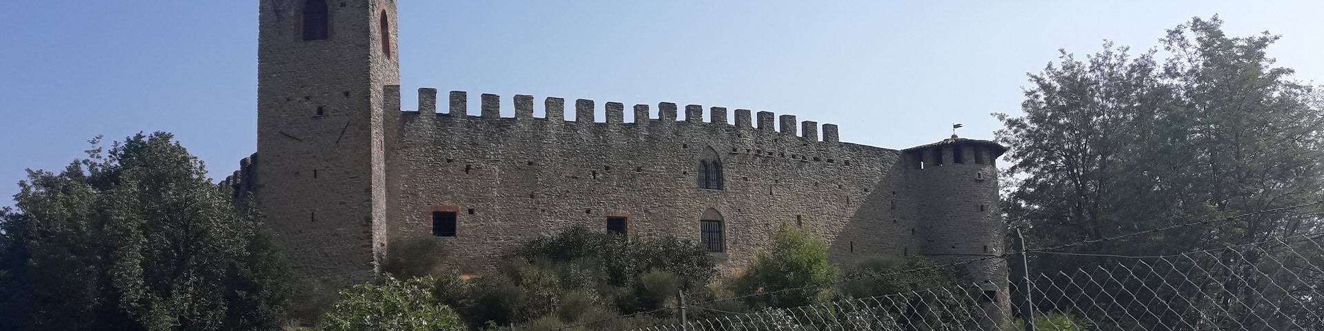 Castle of Magnano, municipalty of Carpaneto Piacentino, Piacenza, Italy