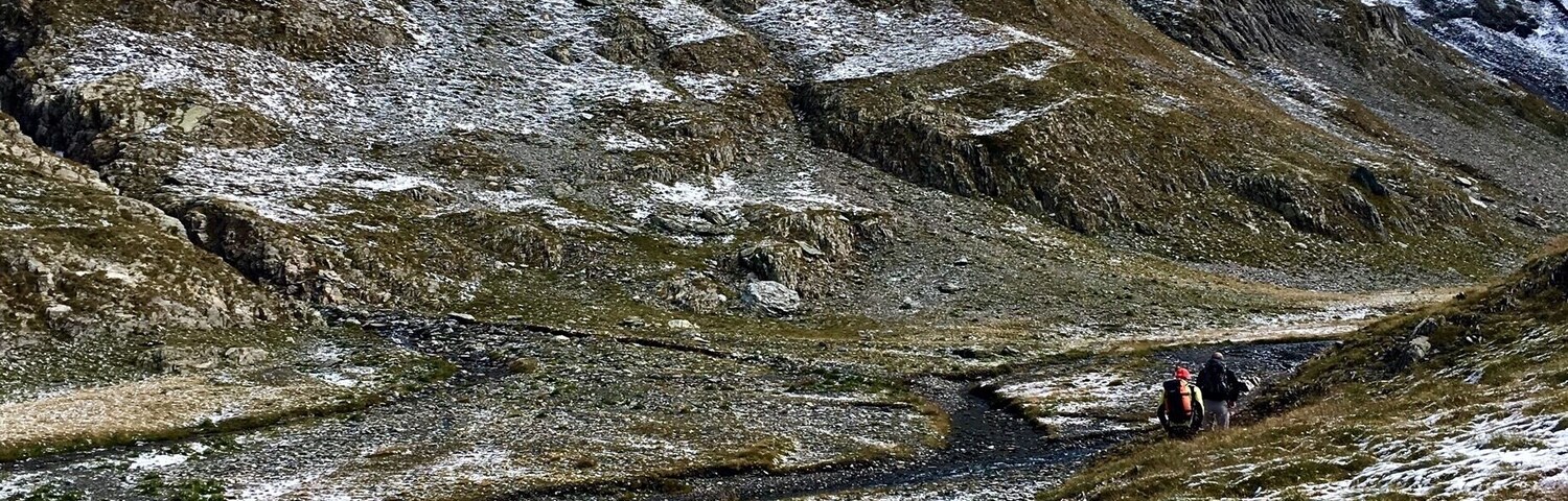Amazing view of “Pizzo del Diavolo Di Tenda and Diavolino” Mountains