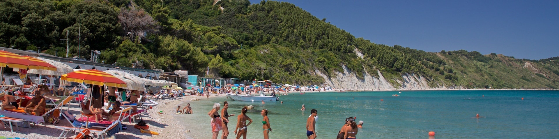 Portonovo featuring a pebble beach, general coastal views and swimming