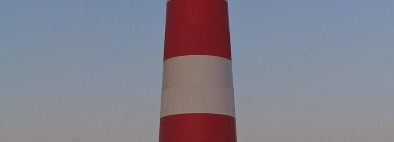 The Lighthouse at Point Moore in Geeraldton stands 34 Metres.
It's not open to the public but there is a nice walk along the beach.