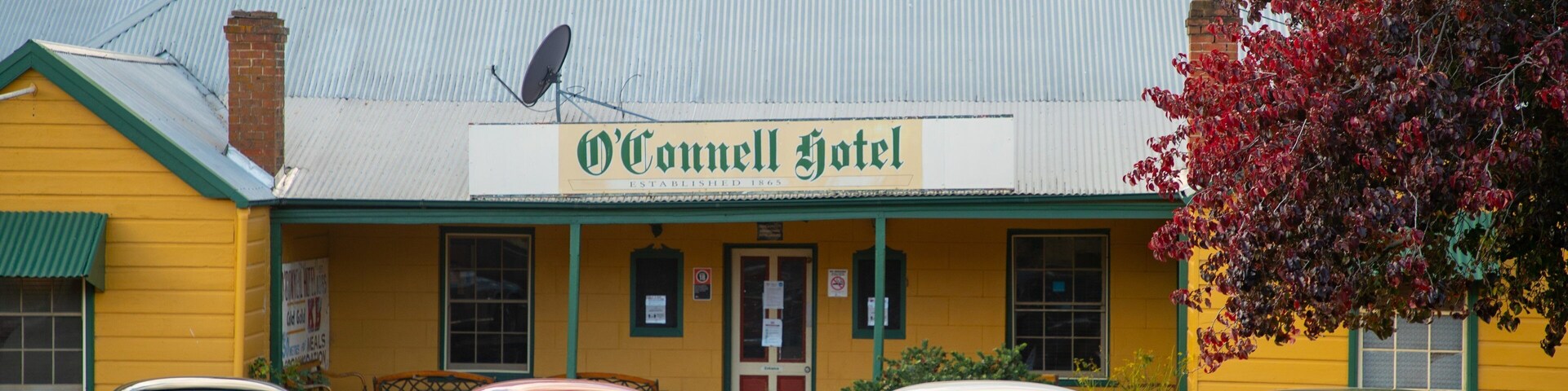O\'connell which includes heritage elements and signage