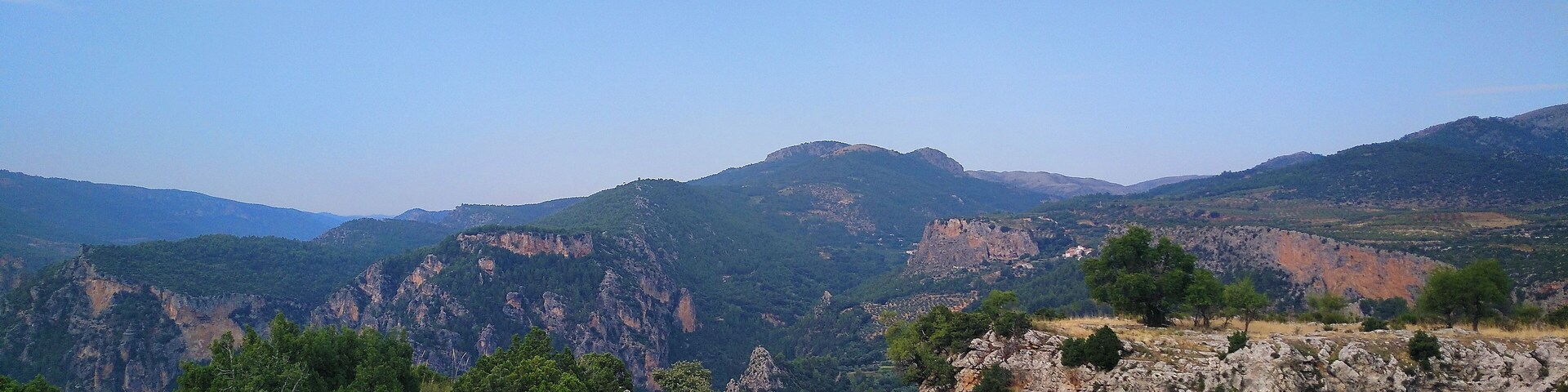 La Sierra del Segura entre las provincias de Albacete y Jaén.