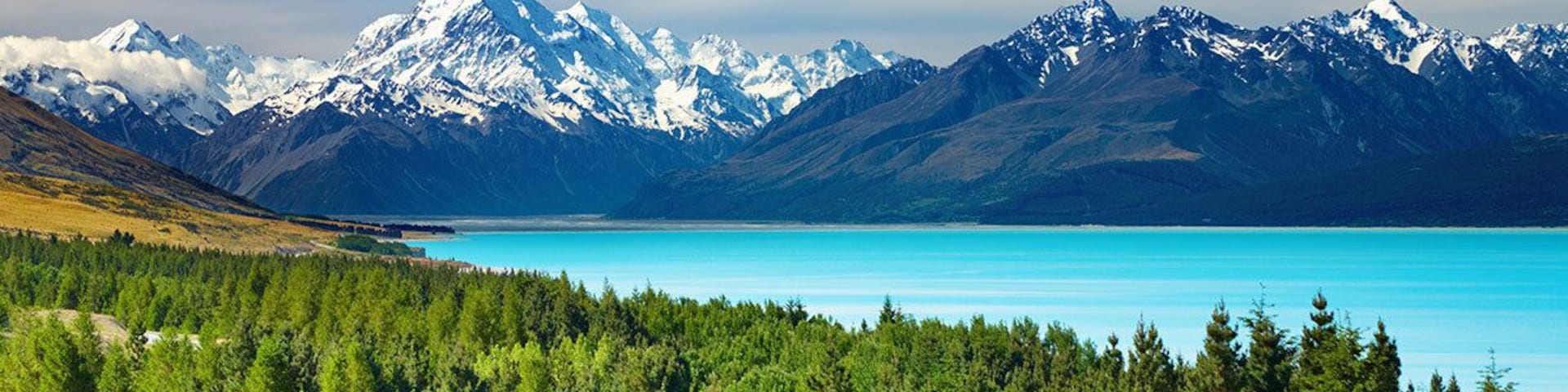 In the mountains of New Zealand, it's just breath-taking!
