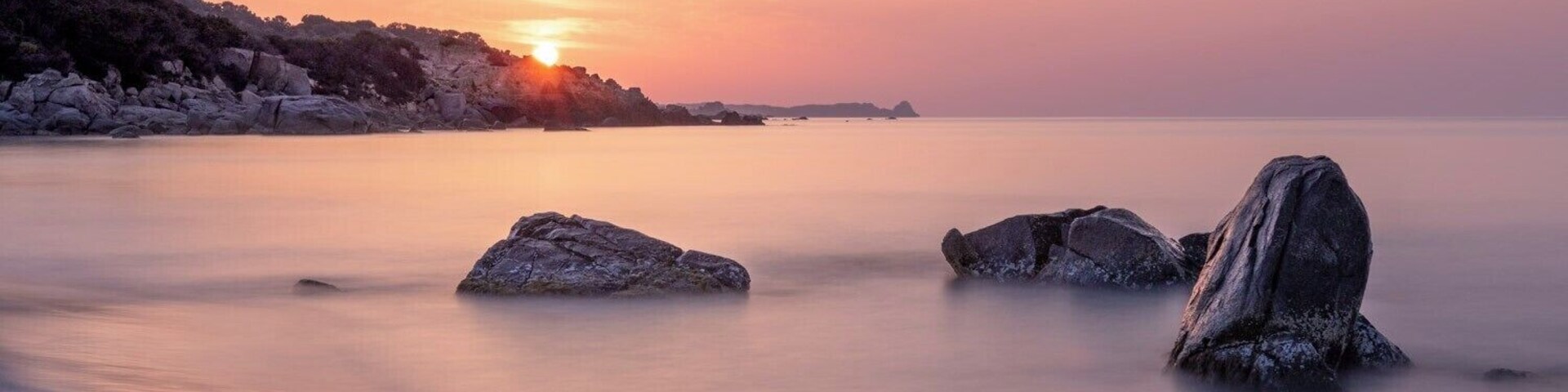 Sunrise in Villasimius, Sardinia, Italy. 15 minute exposure. #BeachTips