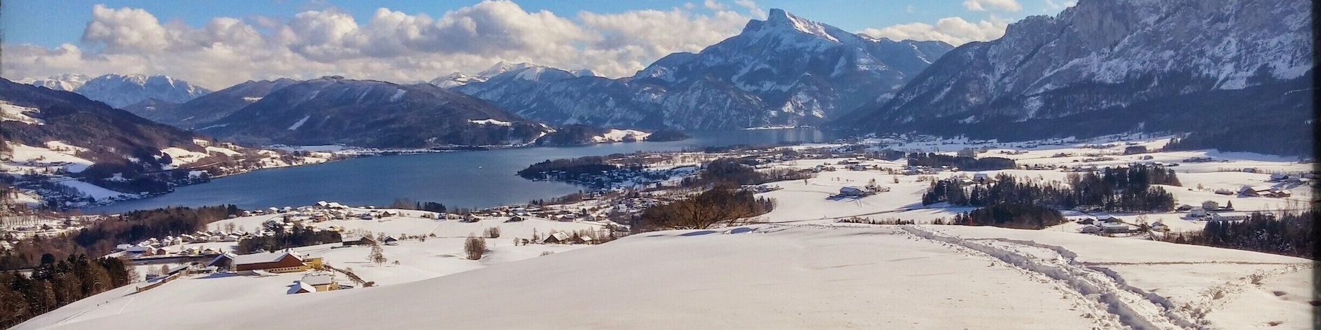 Beautiful day, with a lot of #snow. #hiking