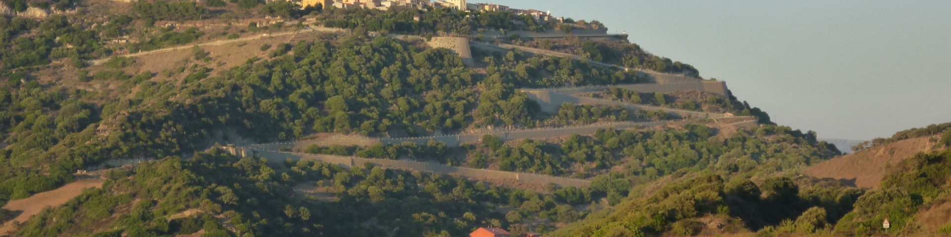 Panorama di Monteleone Roccadoria (Sassari)