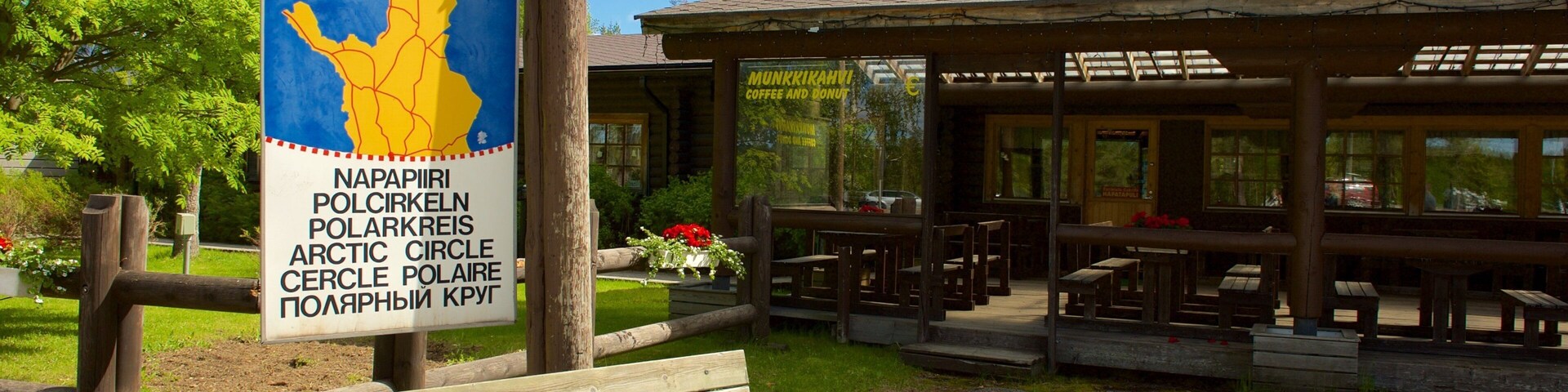 Rovaniemi que inclui sinalização