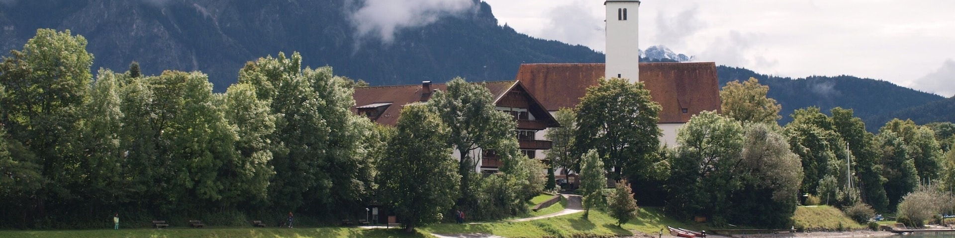 Lovely boat trip on Forgensee
