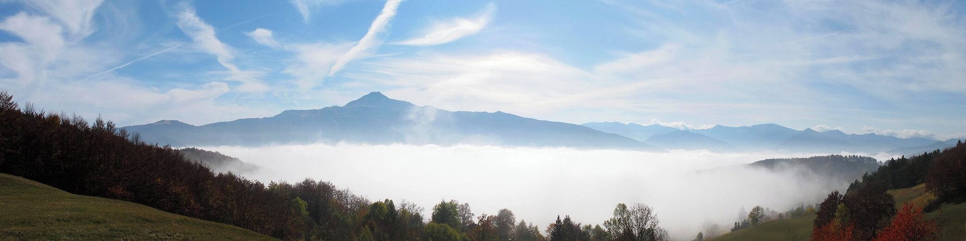 Monte Cimone visto dal Monte Cantiere
