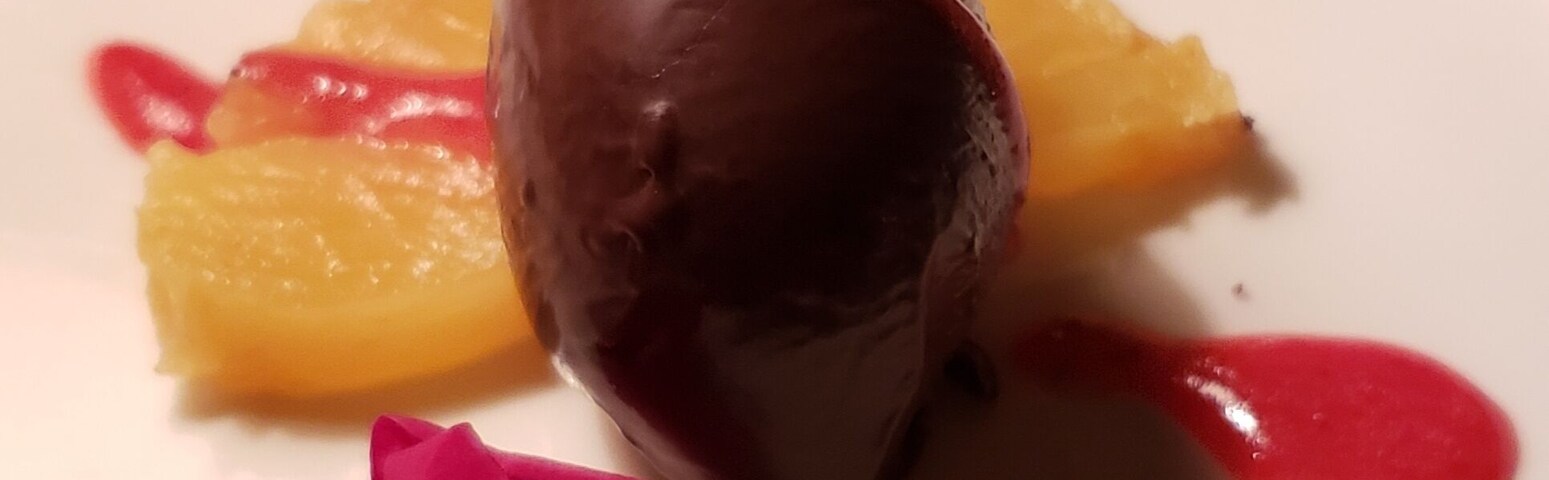 Dessert aboard the Hiram Bingham train to Machu Picchu #LifeAtExpedia #sweet