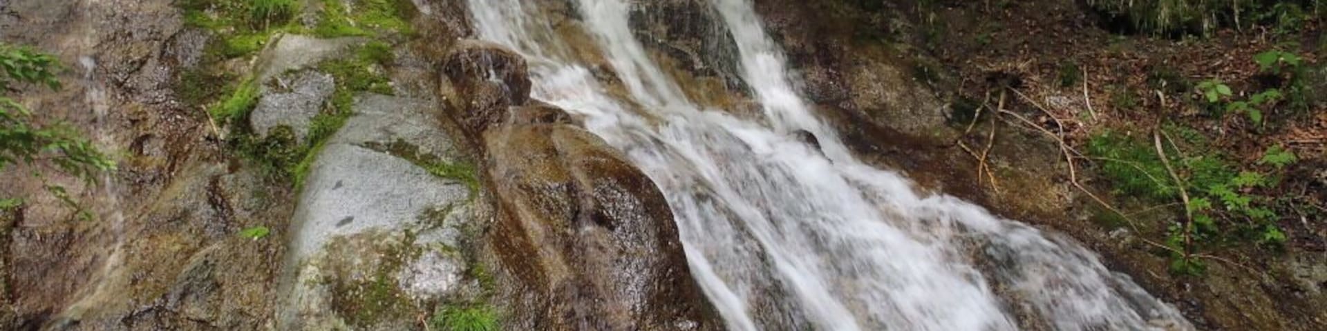 沖ビリ沢 4mナメ滝 2014-05-25