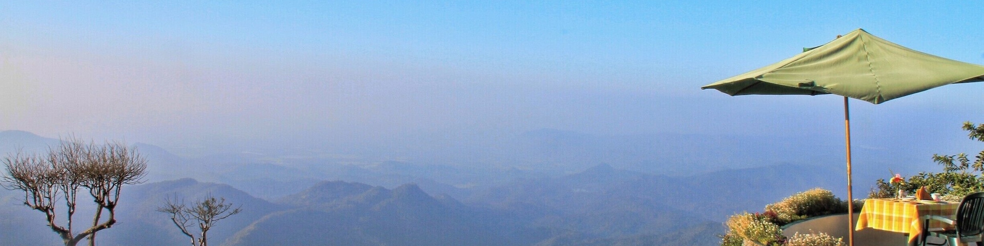 Great place to have breakfast at Kelburne Mountain View Cottages,