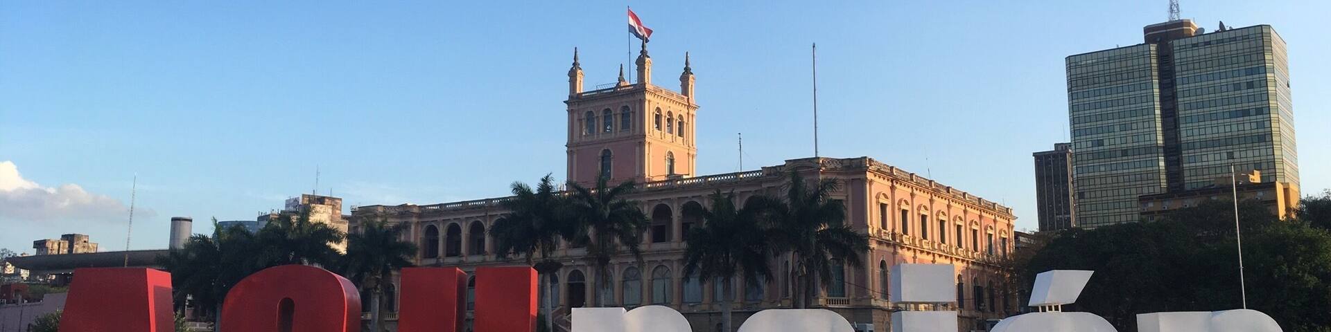 The sign of Asunción