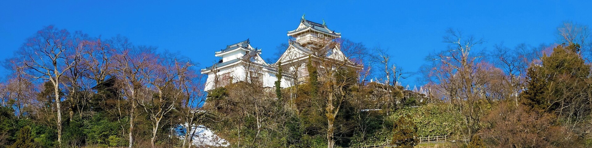 福井県大野市、越前大野城