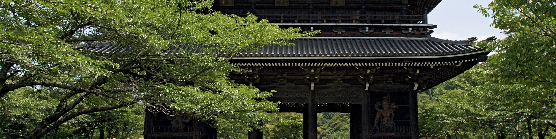 Daimon of Negoro-ji in Iwade, Wakayama prefecture, Japan