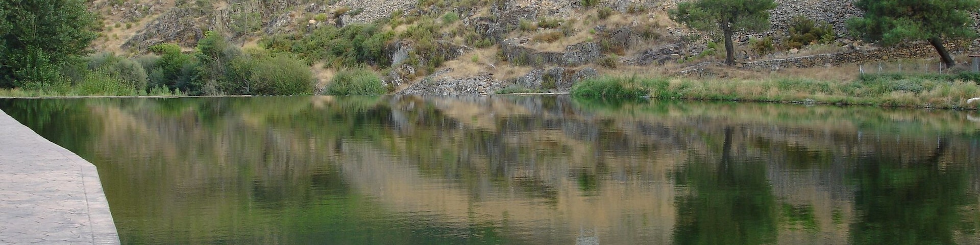 Reflejos en la presa