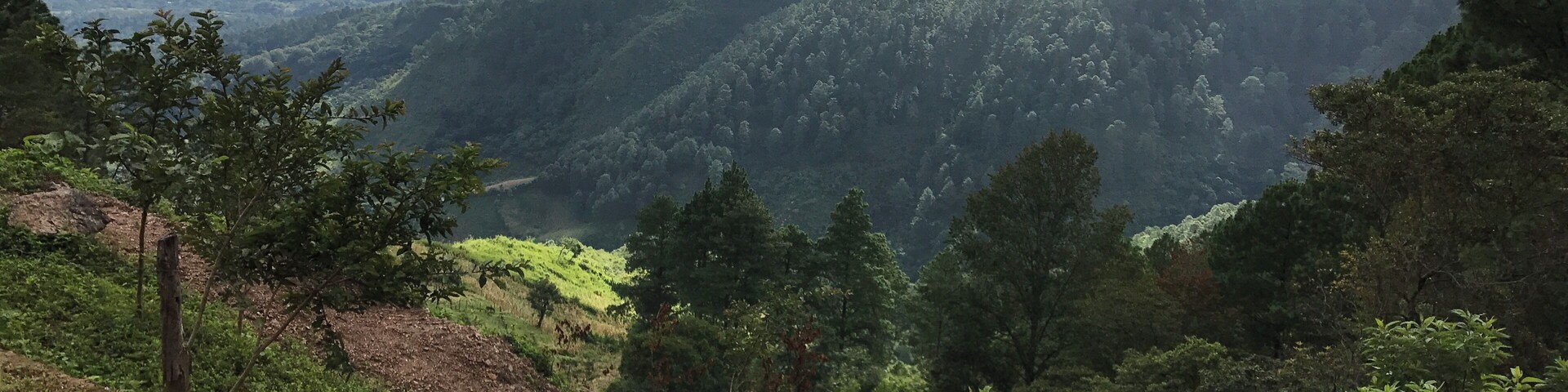 Driving up a mountain to medically treat individuals with little access to healthcare. This view was breathtaking! #nature