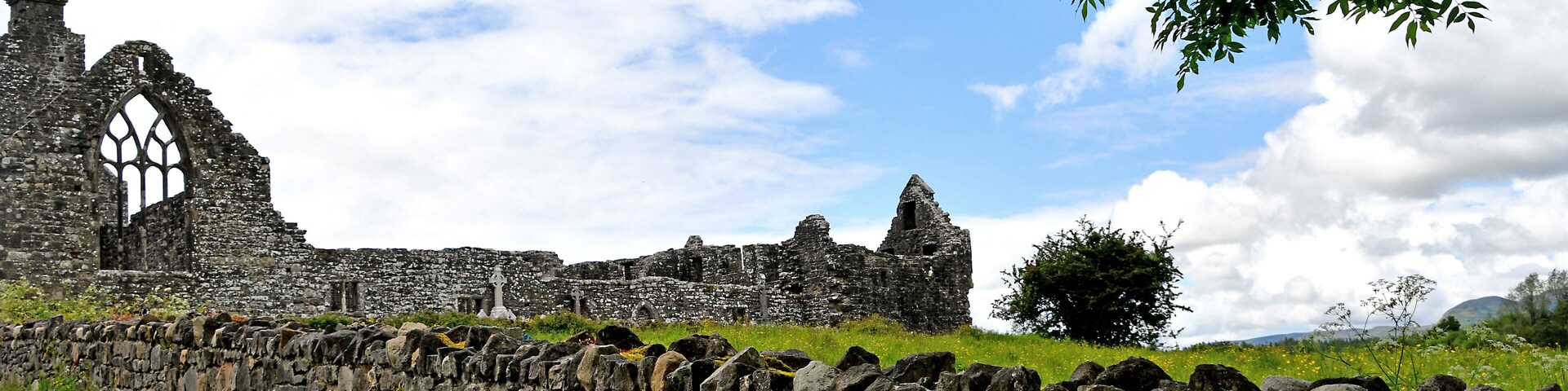 Built in the 1500s and remained in use until the mid 1800s. It was interesting to be able to walk among the ruins.