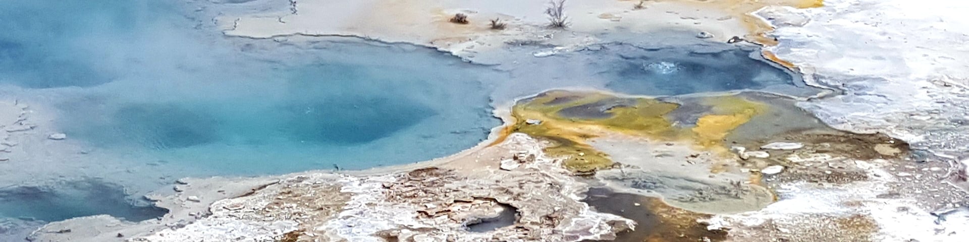 Rainbow colours at Orakei Korako!