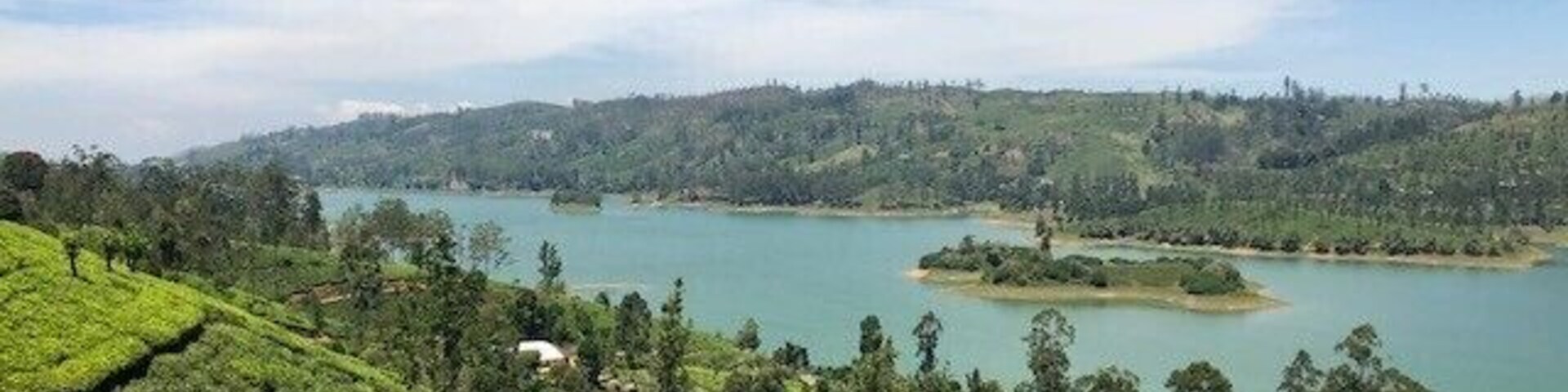 #LifeAtExpedia Beautiful lake we passed in Sri Lanka, just next to the 'normal' road.