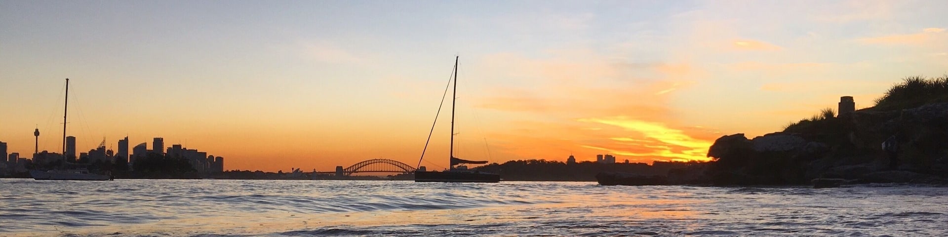 Perfect location for a quiet day, small waves and a view of the Sydney Harbour ❤️ #BeachBound