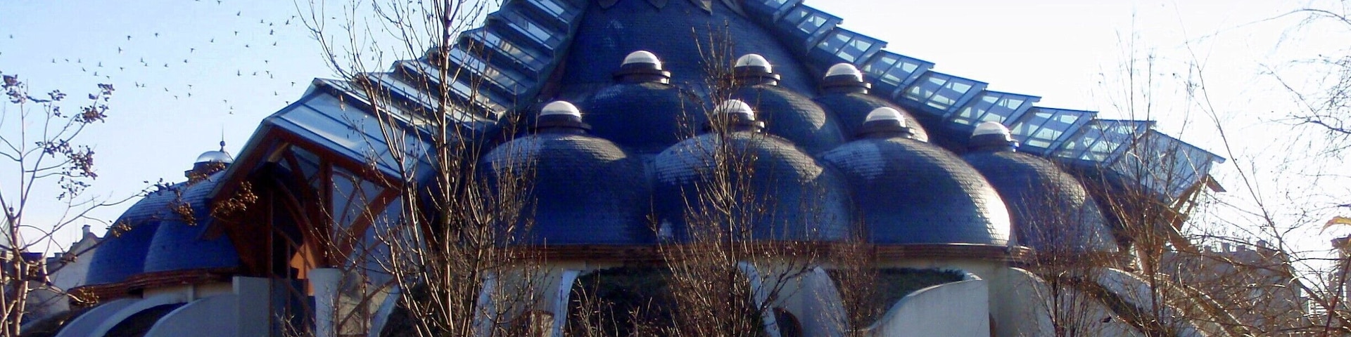 Fantastical Organic Architecture of Hungary's Imre Makovecz - Makói Hagymatikum Fürdő (baths)#StunningStructures
