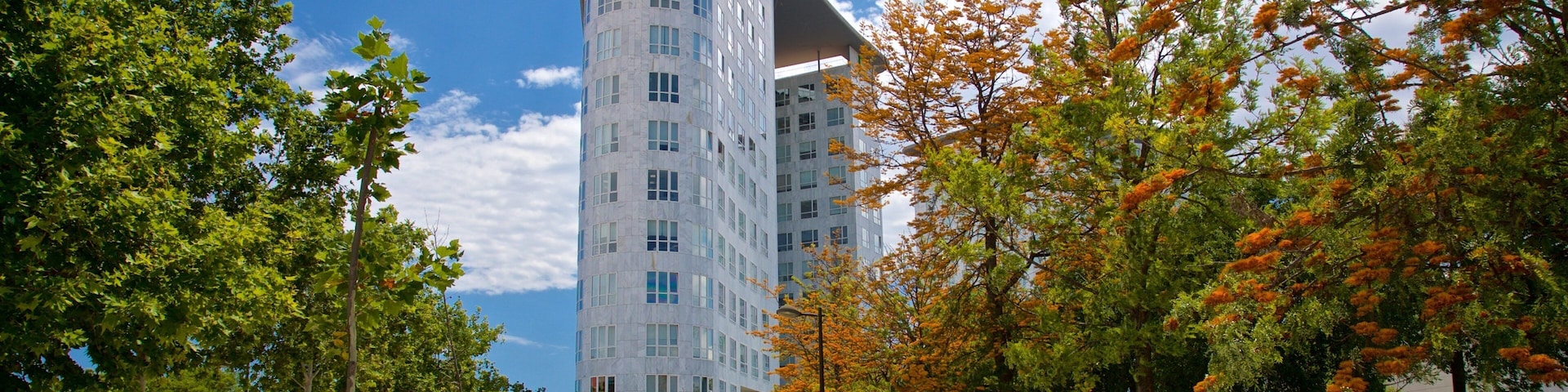 Benicalap featuring modern architecture and a park
