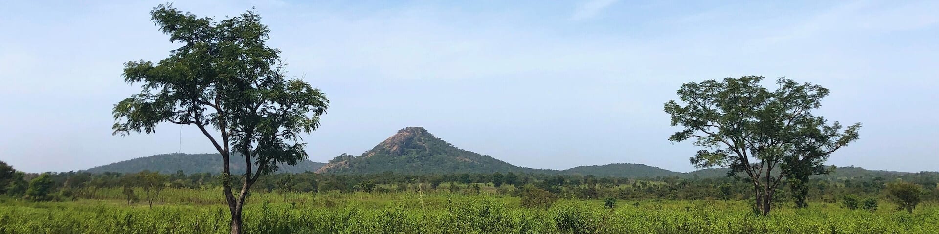 Scenery along the drive from Abuja to Jos.