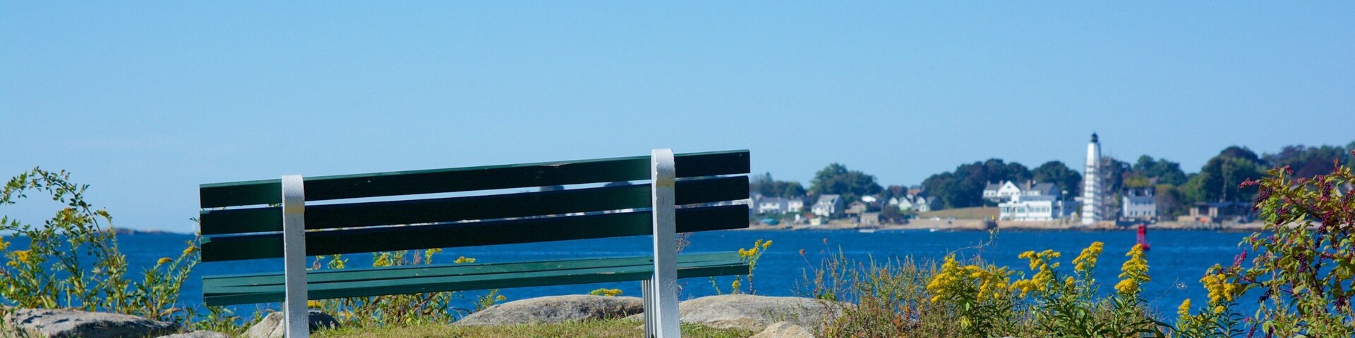 Groton showing a park and general coastal views