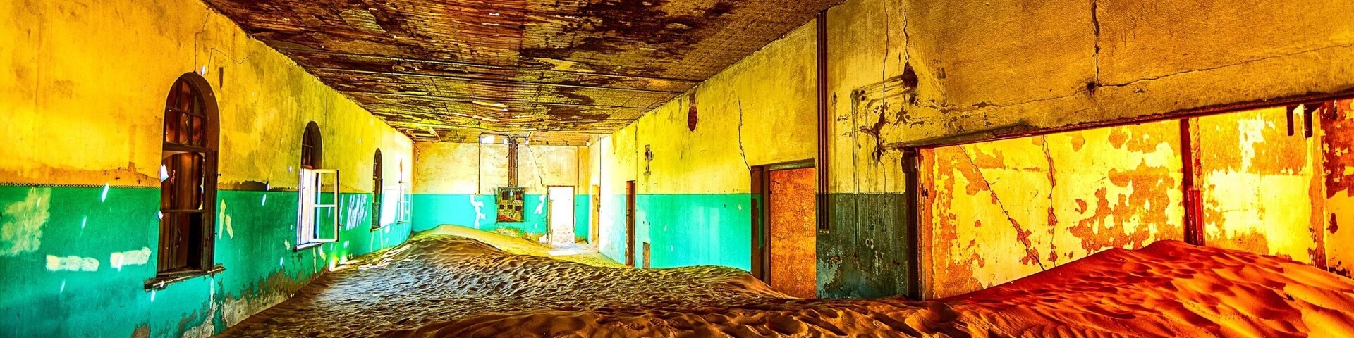 Take a tour or walk around yourself in this ghost town. An old diamond mine which was occupied by the Germans before they up and left. Now the desert has claimed back the town and started to fill all the old buildings with sand. Quite a site and you can also get a photographer pass for early entry and late sunset access.