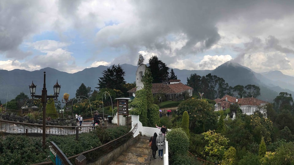 Amazing views 10,000 ft. In the air. A church sits atop of this majestic site.
#ontheroad