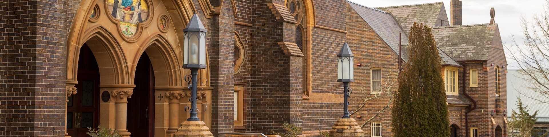 Saints Mary & Joseph Catholic Cathedral showing heritage architecture and a church or cathedral