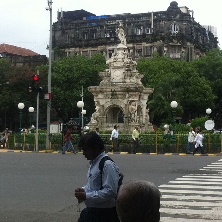 Flora Fountain in Mumbai