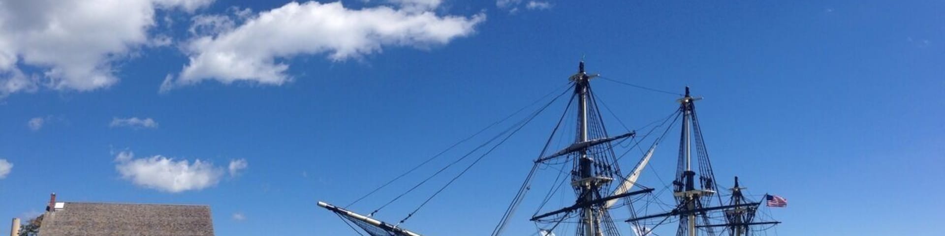 The ship you can tour and go below deck.