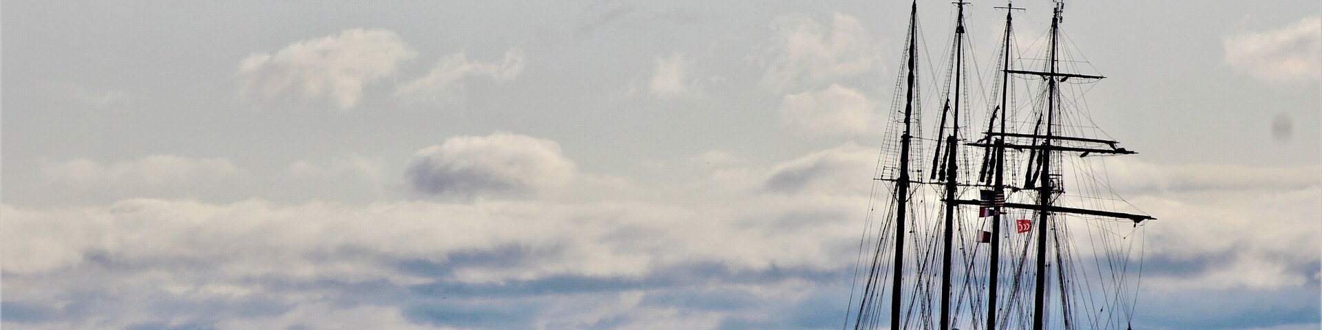 Battle ship replica on display in Bay Area at Ft Pickens.