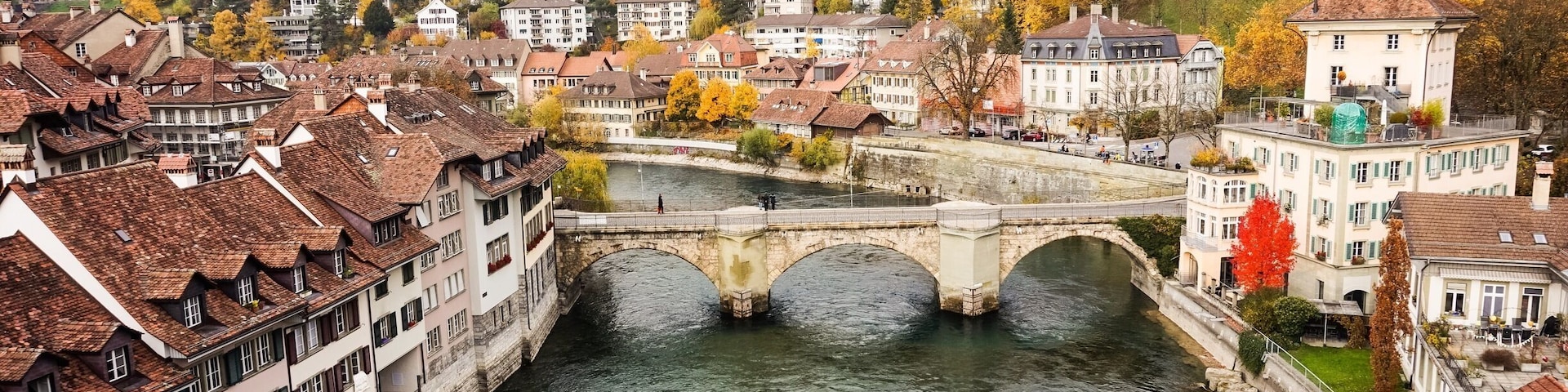 Basilea, Switzerland. The colors of Autumn.