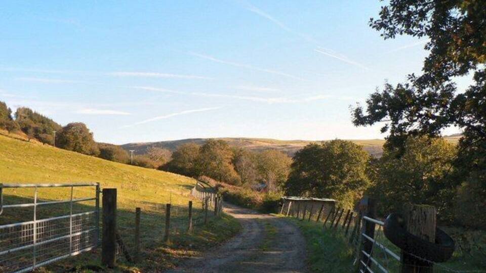 Lane to Argoed Edwin near Llanharan