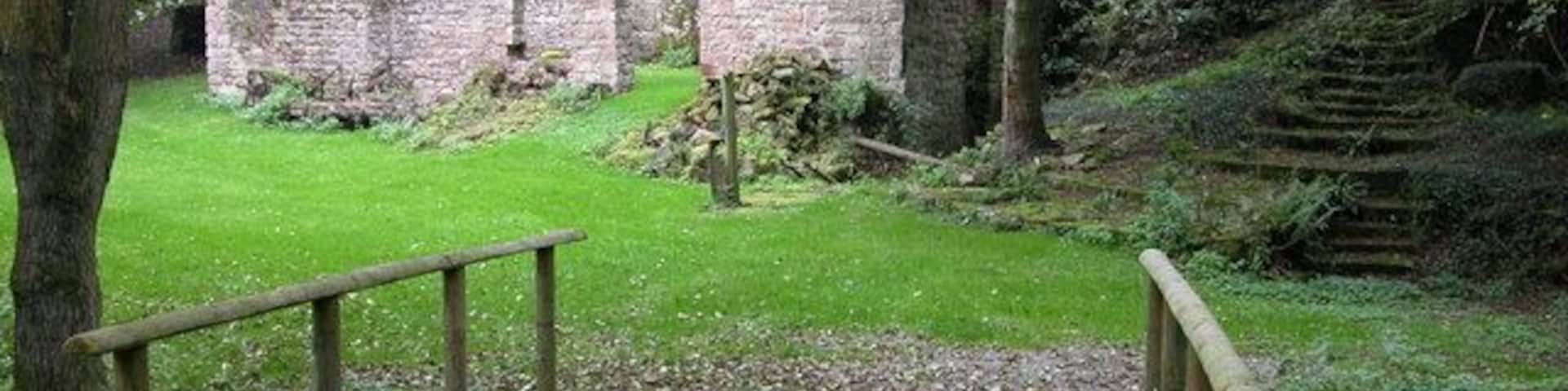 Ruins of an old mill at New Mills.
