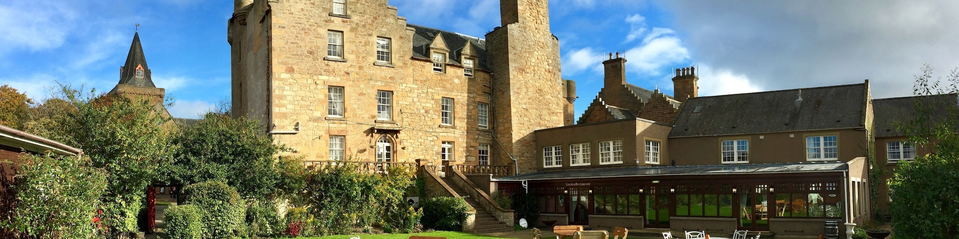 Enjoyed a stay here for the night. Everything as really great, food, whisky, lodging, and staff all really great. Ask to see some of the original structures dating back to the 15th century.