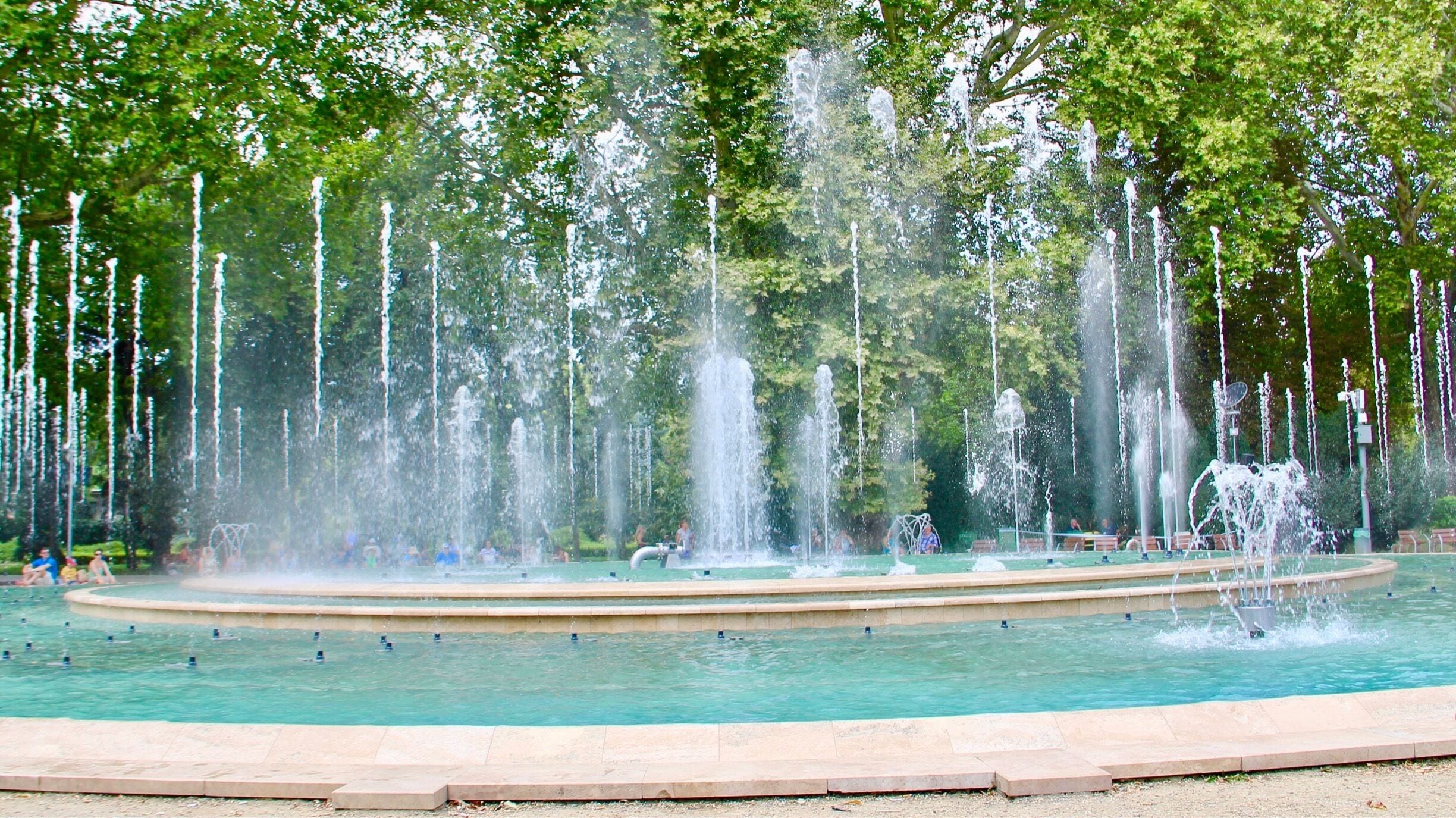 The timing of the spouts of water is set to a variety of music including classics like Carmen. Really worth a watch. At night the park turns into a party Island with a spectacle of lights.