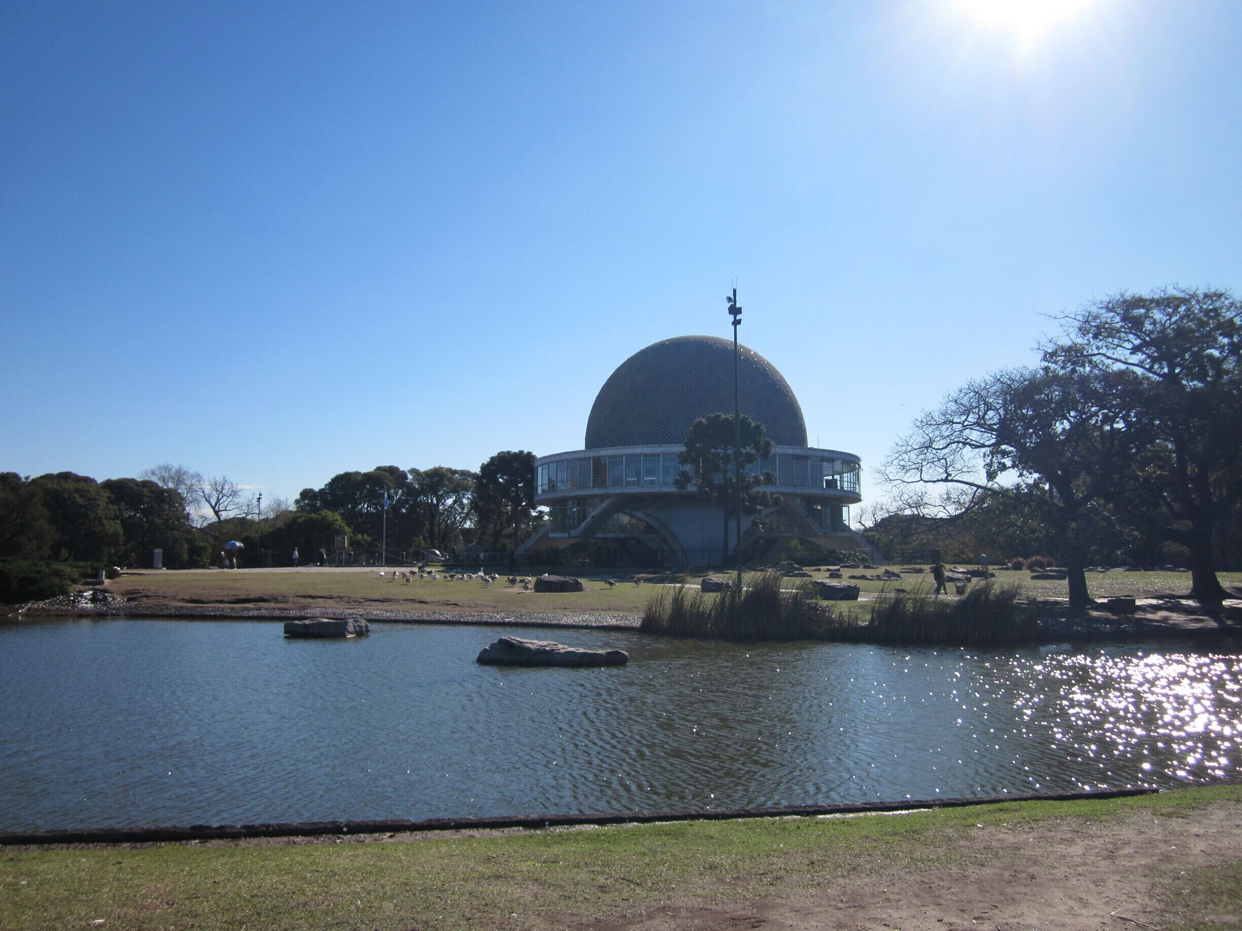 A nice little planetarium located in Buenos Aires. Very inexpensive for a show, although it will be in Spanish. We still went even though we don't speak Spanish fluently. We also had a fun time playing with and feeding all the ducks that inhabit the pond nearby.