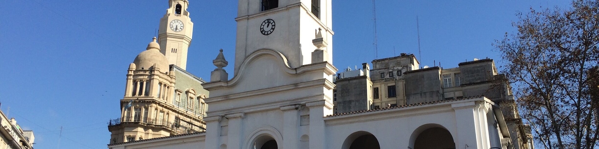 Last remaining example of colonial architecture in Plaza de Mayo is the Cabildo