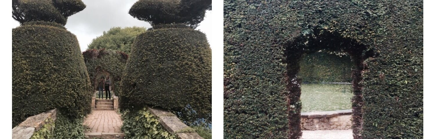 Gardens are breathtaking, so green and lush. #gardens, #hidcote manor, #cotswolds