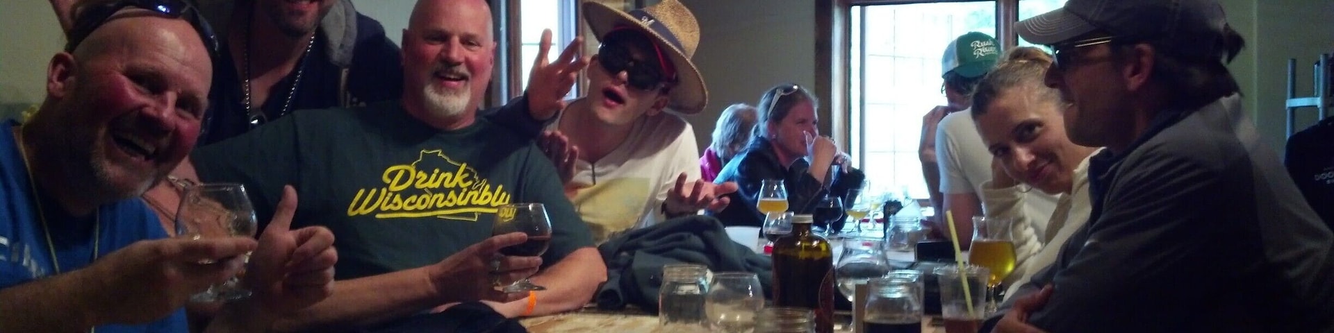 Great times and great beer.  Come around Mid June for the annual Door County Beer Fest.  Could that be Aaron Rodgers?  You never now who you'll run into up here. www.FunToBeFree.com