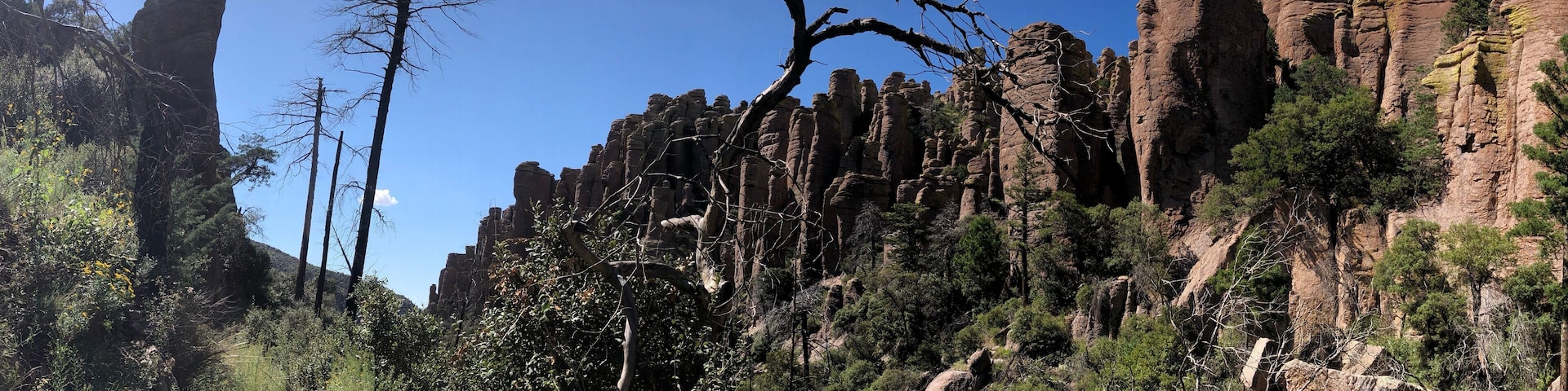 Took a nice hike today at echo canyon, the trail was fun to hike with a bunch of rocks and then you loop around for a nice view of a canyon #adventure