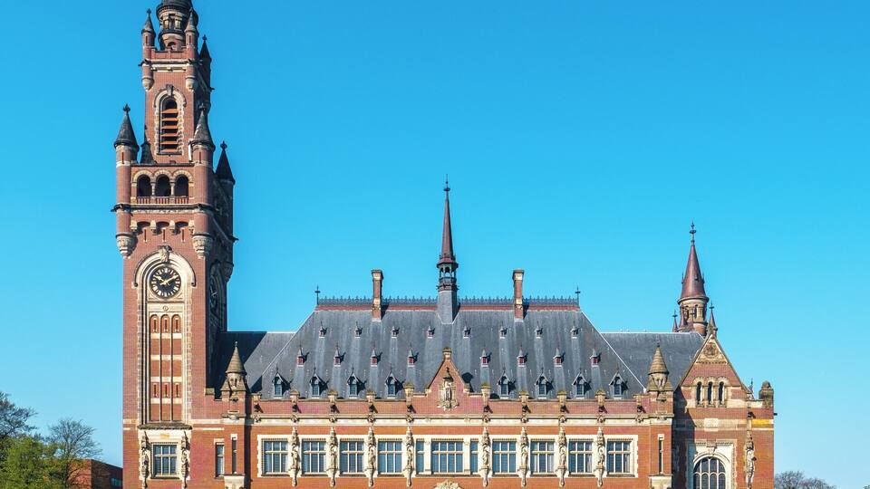 The Palace, opened in 1913, was built as the home for the Permanent Court of Arbitration. Andrew Carnegie contributed $1.5 million USD to the building cost and insisted that a library was part of the design.