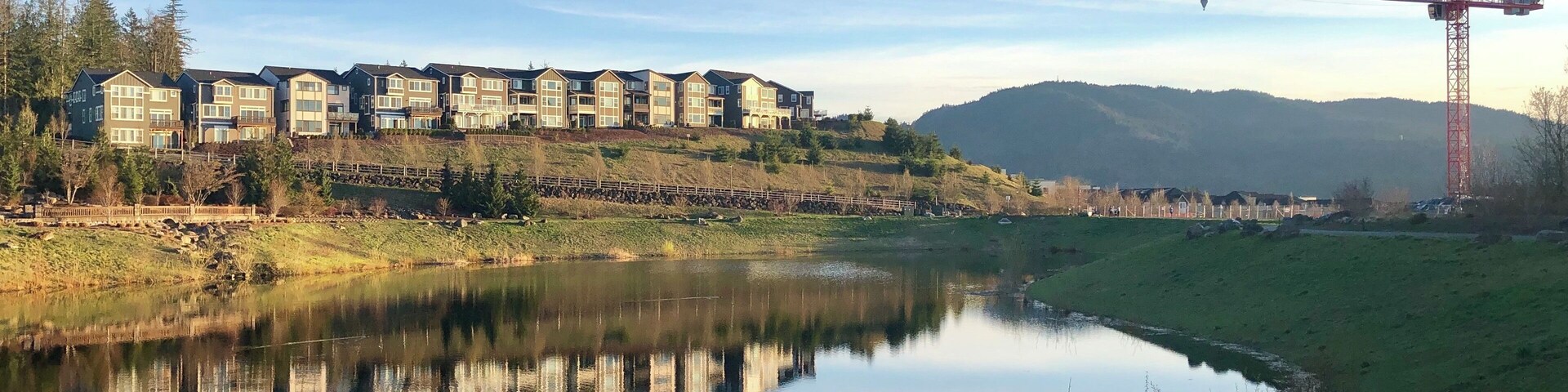 So odd to see so many homes here. Used to frequently visit this little park when they were just starting to build most of them...