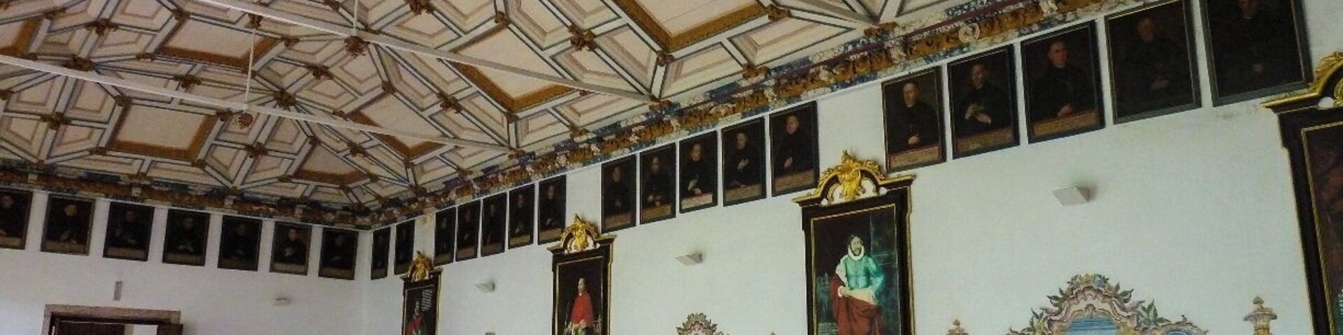 The Monastery of St. Martin of Tibães (Mosteiro de Tibães) is located in northern Portugal, at 6 kms northwest of Braga.
The 11th-century Romanesque Monastery was built in a piece of land donated by D. Henrique and Dª Teresa in 1110. In 1567, it became the Mother House of the Congregation of St. Benedict in Portugal and Brazil.
More of the history here: http://imoutoftheoffice.com/visit-mosteiro-de-tibaes/