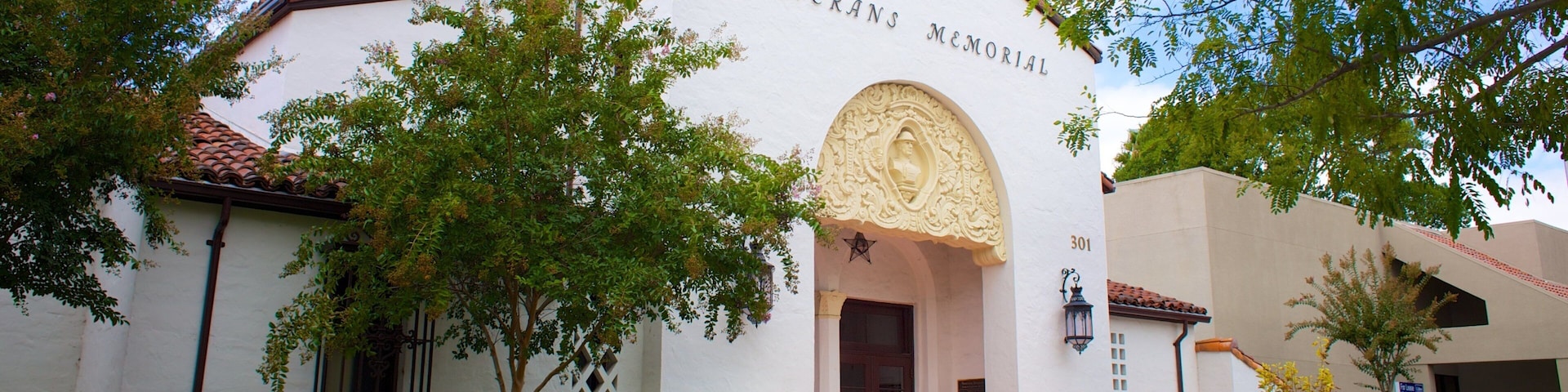 Pleasanton showing a memorial